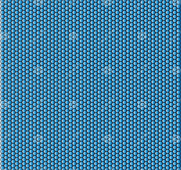 Blue Honeycomb stock illustration. Illustration of conformity - 52373627