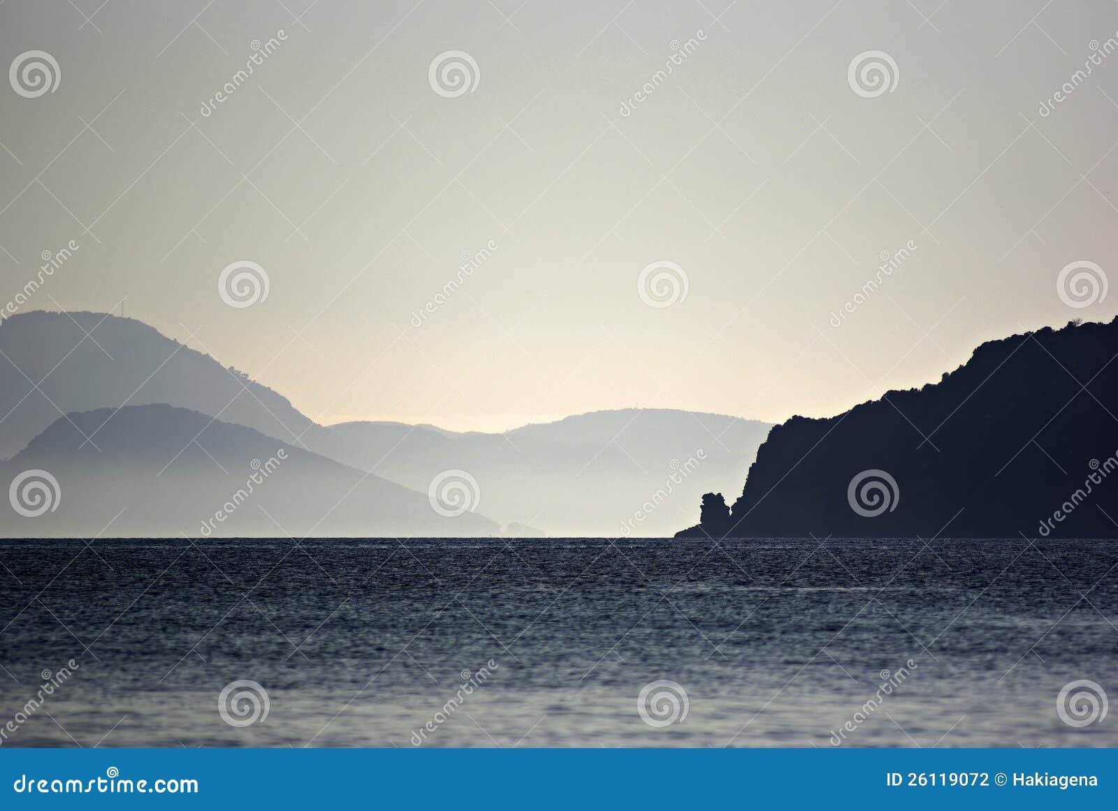 Blue Horizon stock photo. Image of beautiful, island - 26119072