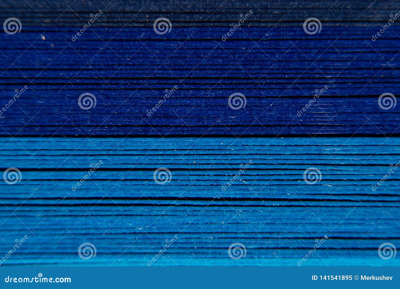 Blue Horizontal Strips As a Colorful Backdrop. the Colored Paper on a ...
