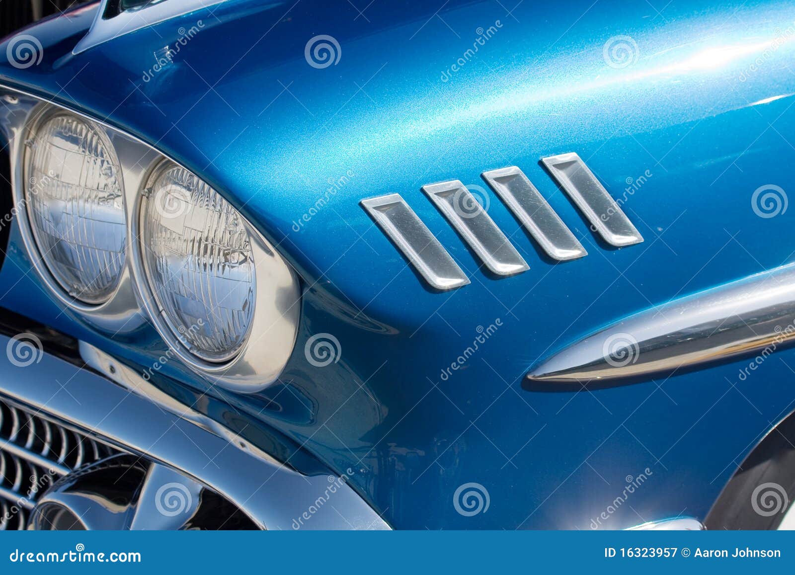 Blue Hot Rod stock image. Image of colors, keywords, details - 16323957
