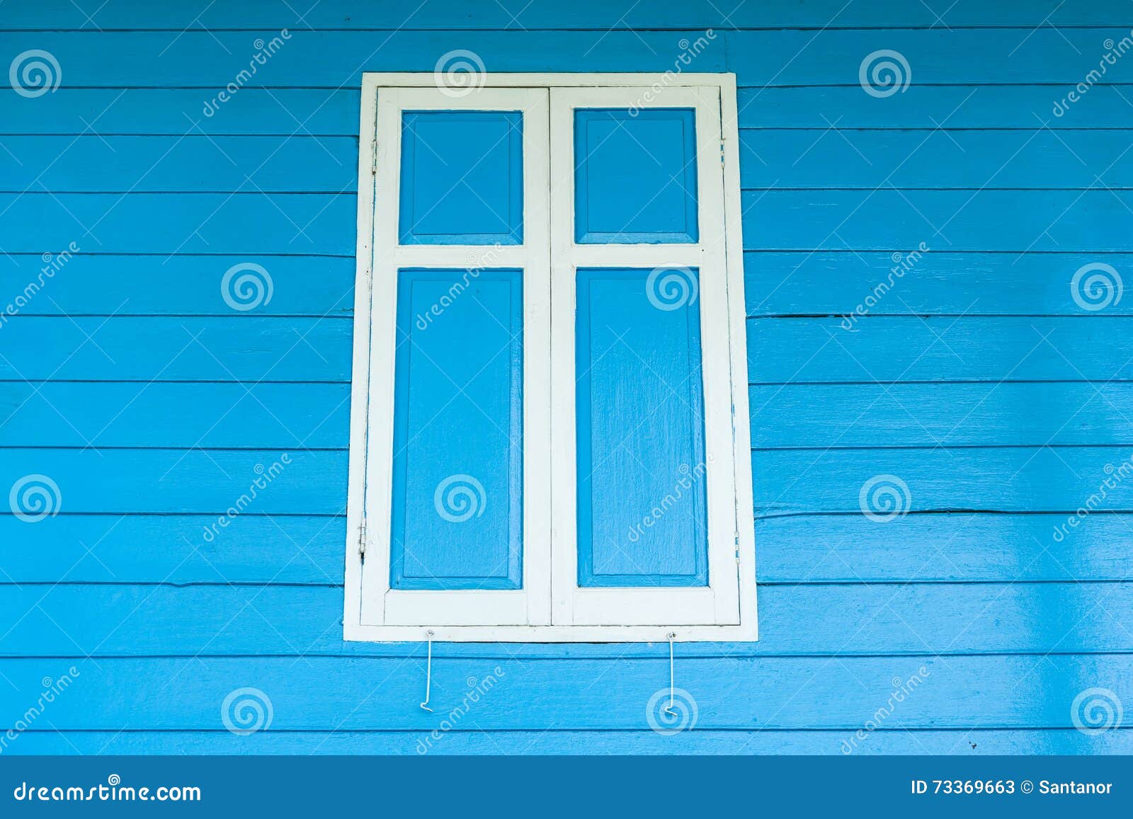 Blue house stock image. Image of thailand, building, house - 73369663