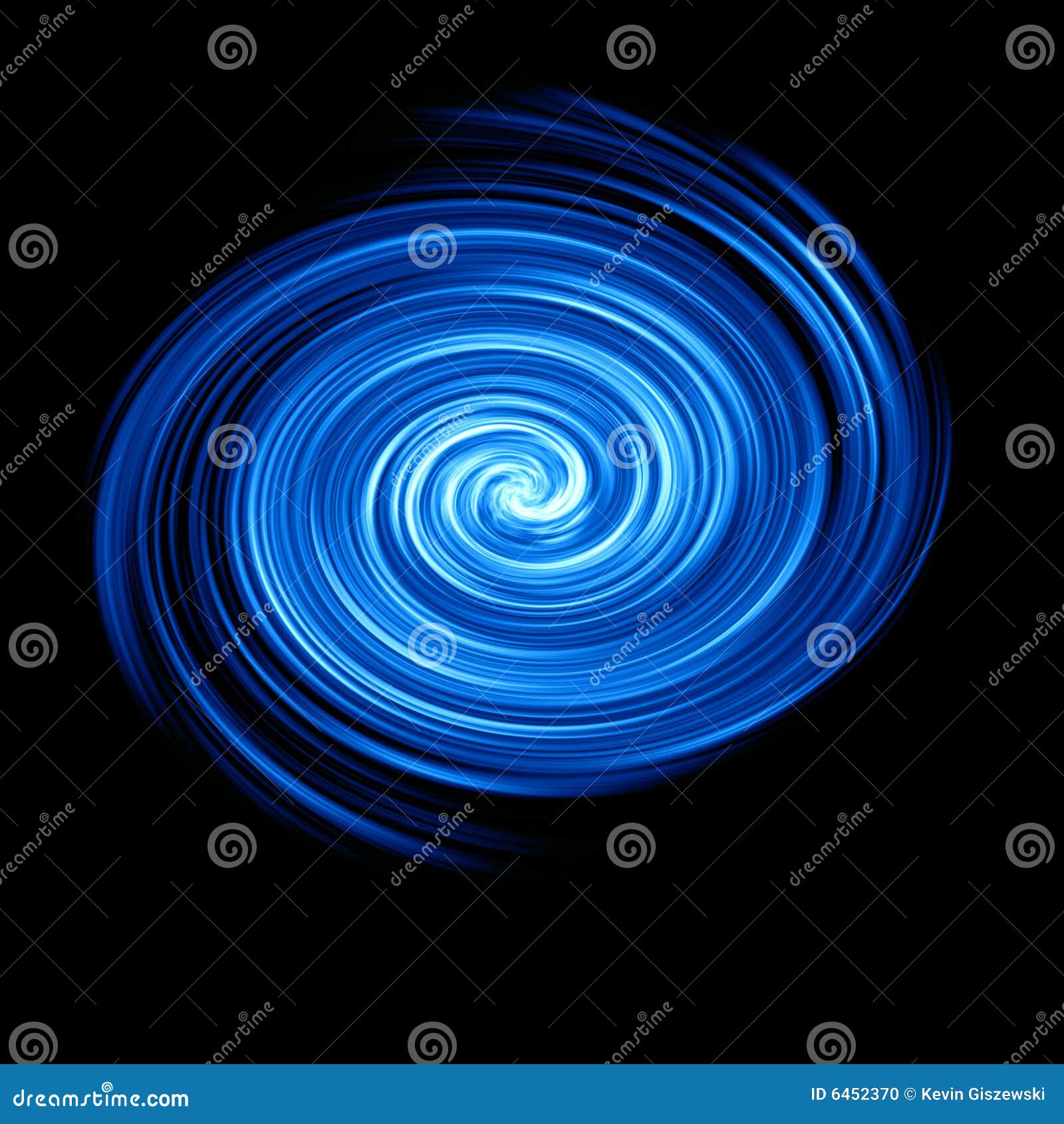 Blue Hurricane stock photo. Image of weather, rendered - 6452370