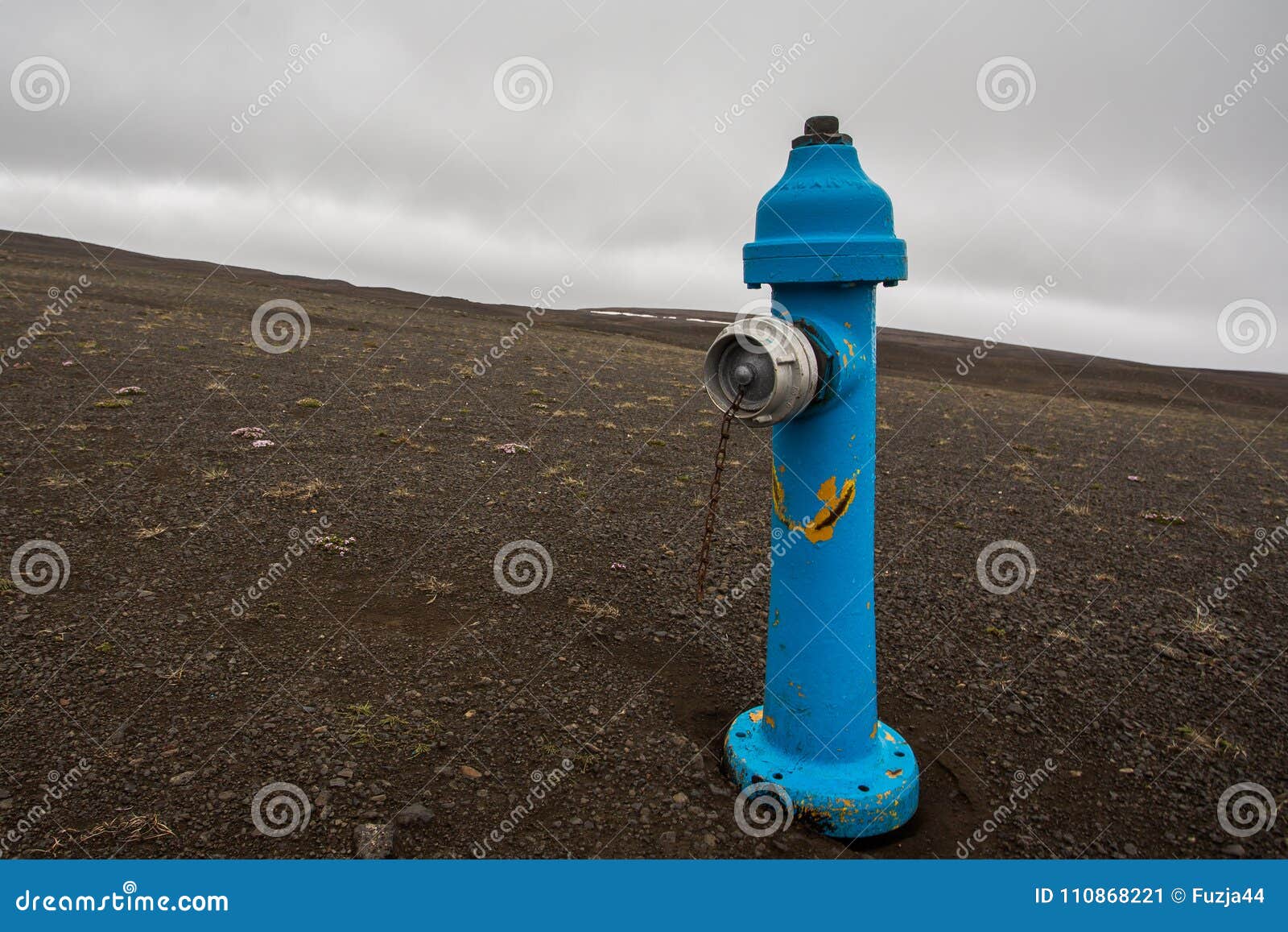 Blue hydrant stock image. Image of firefighting, blue - 110868221