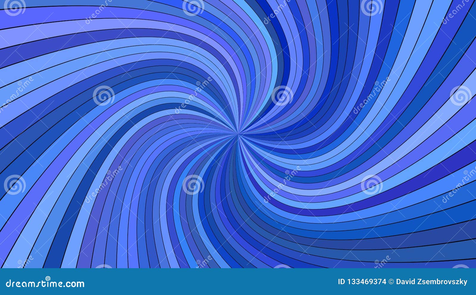 Blue Hypnotic Abstract Spiral Stripe Background - Vector Illustration ... Blue Hypnotic Abstract Spiral Stripe Background - Vector Illustration ...