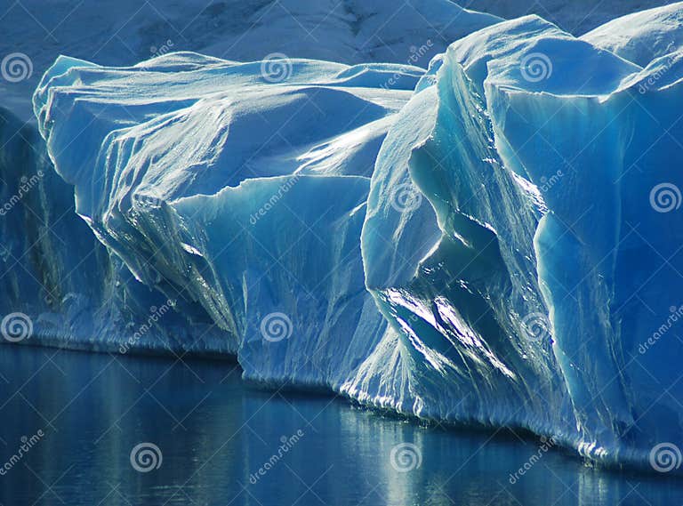 Blue Ice stock photo. Image of outdoor, freeze, arctic - 1421232