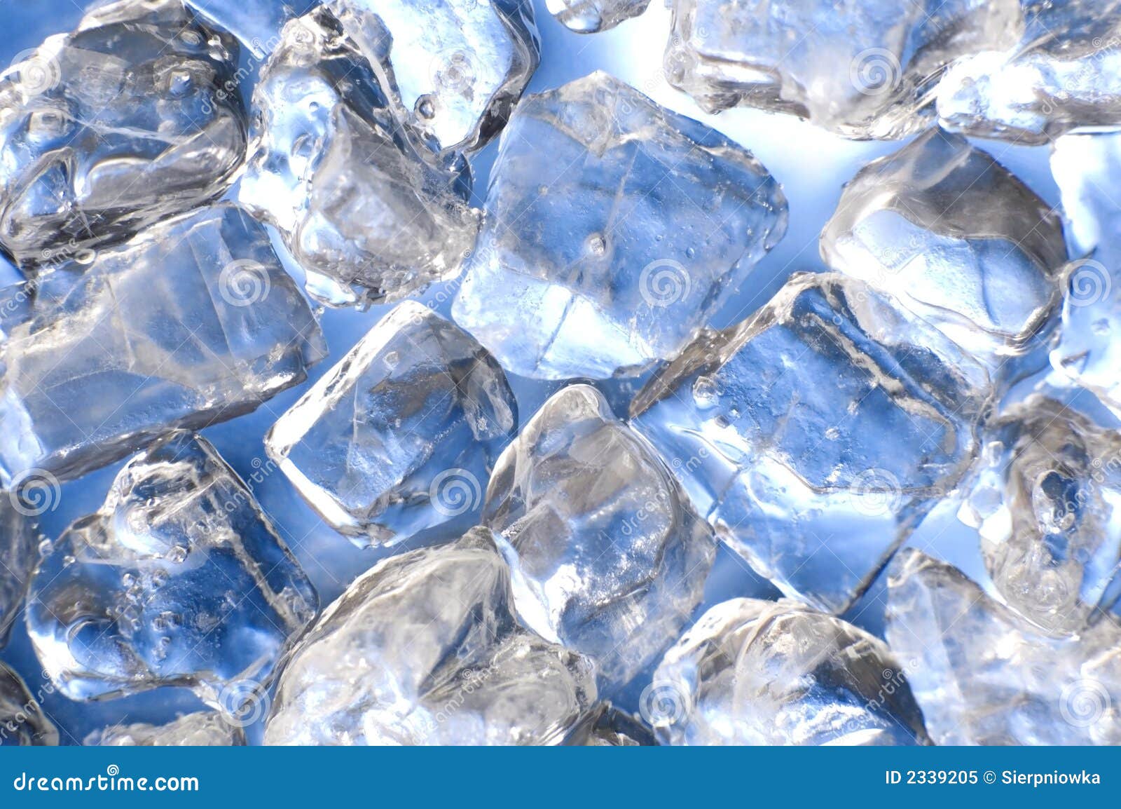 Blue ice stock image. Image of holidays, cooler, nature - 2339205