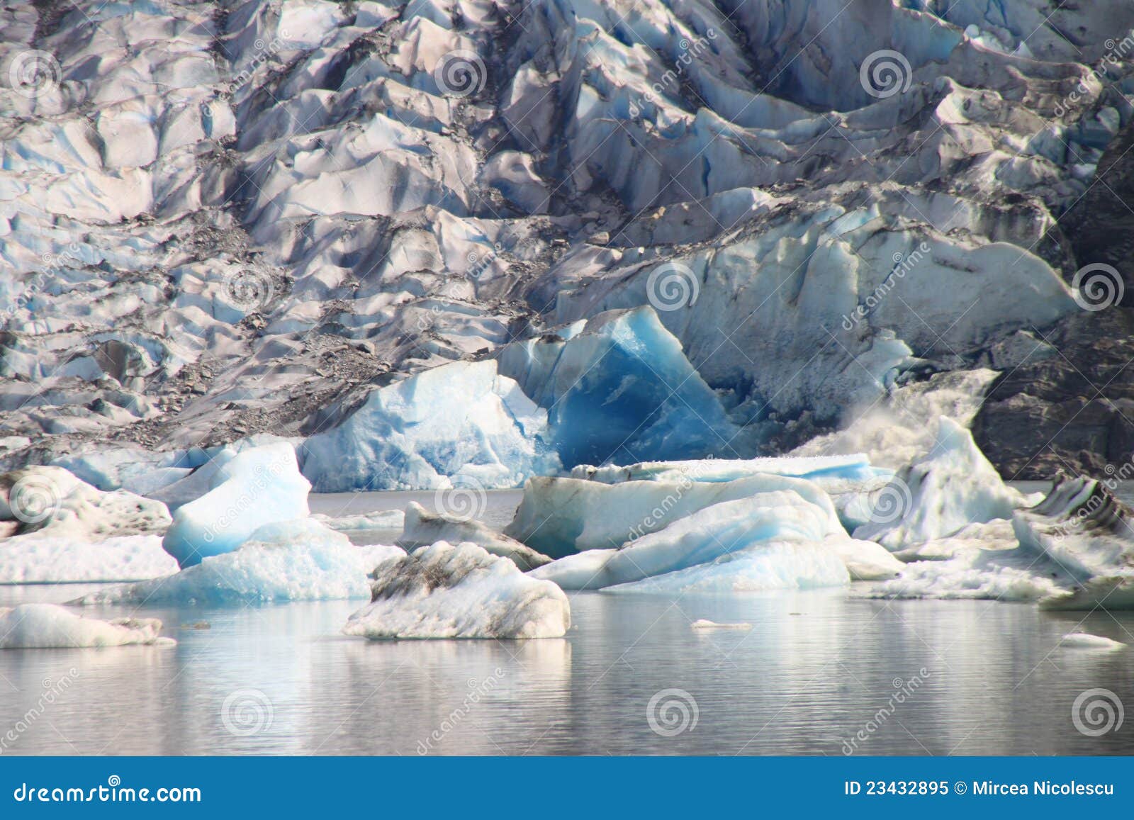 Blue ice stock image. Image of ocean, nature, environment - 23432895