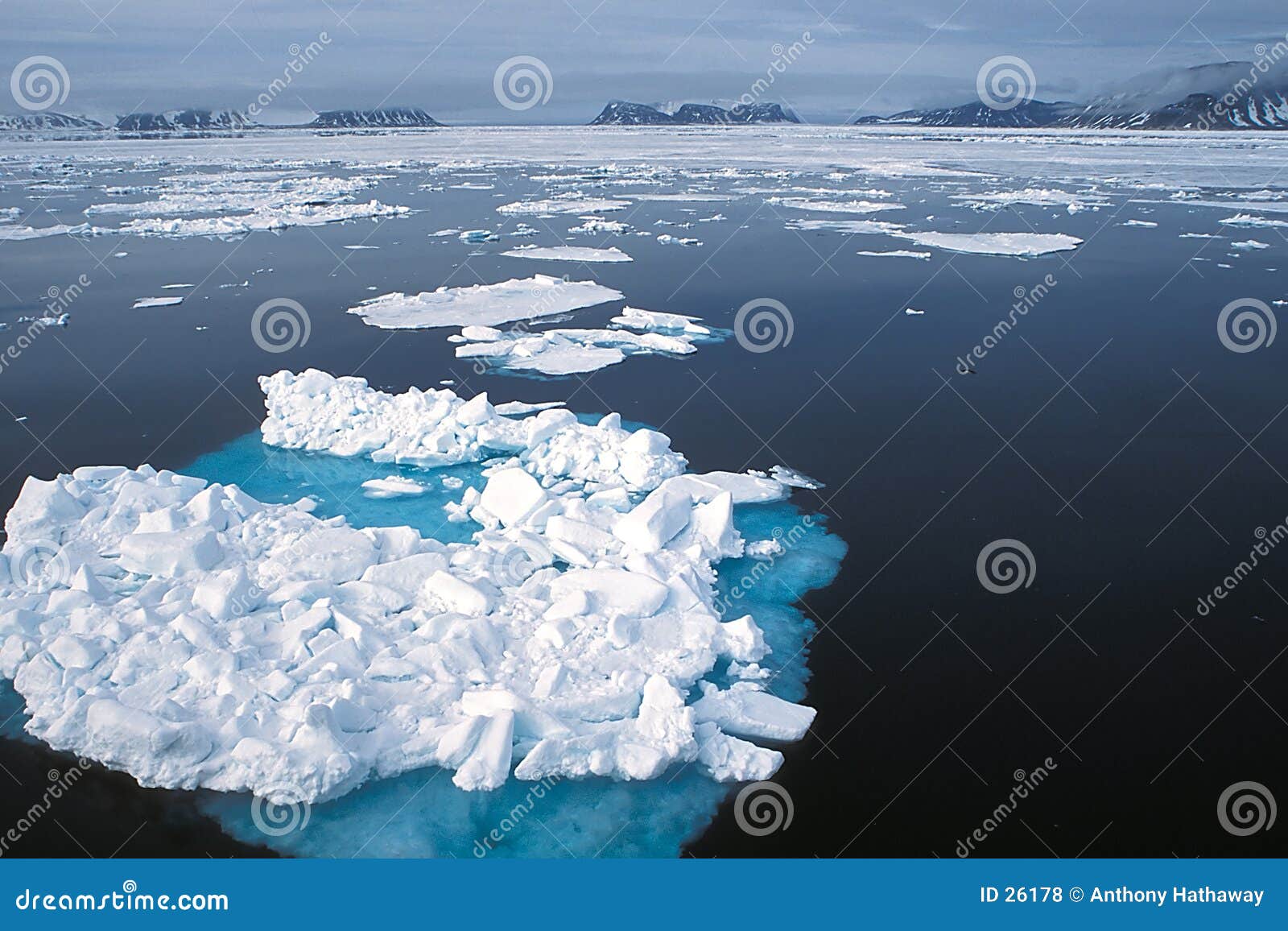 Blue ice stock photo. Image of blue, ocean, flow, arctic - 26178