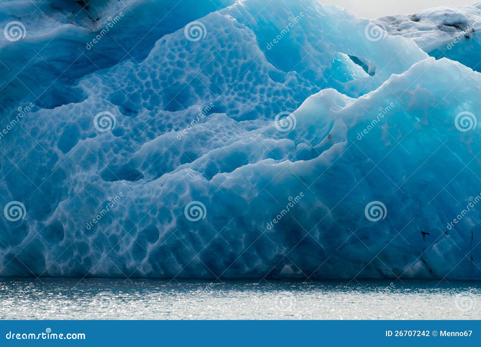 Blue ice stock photo. Image of island, iceberg, arctic - 26707242
