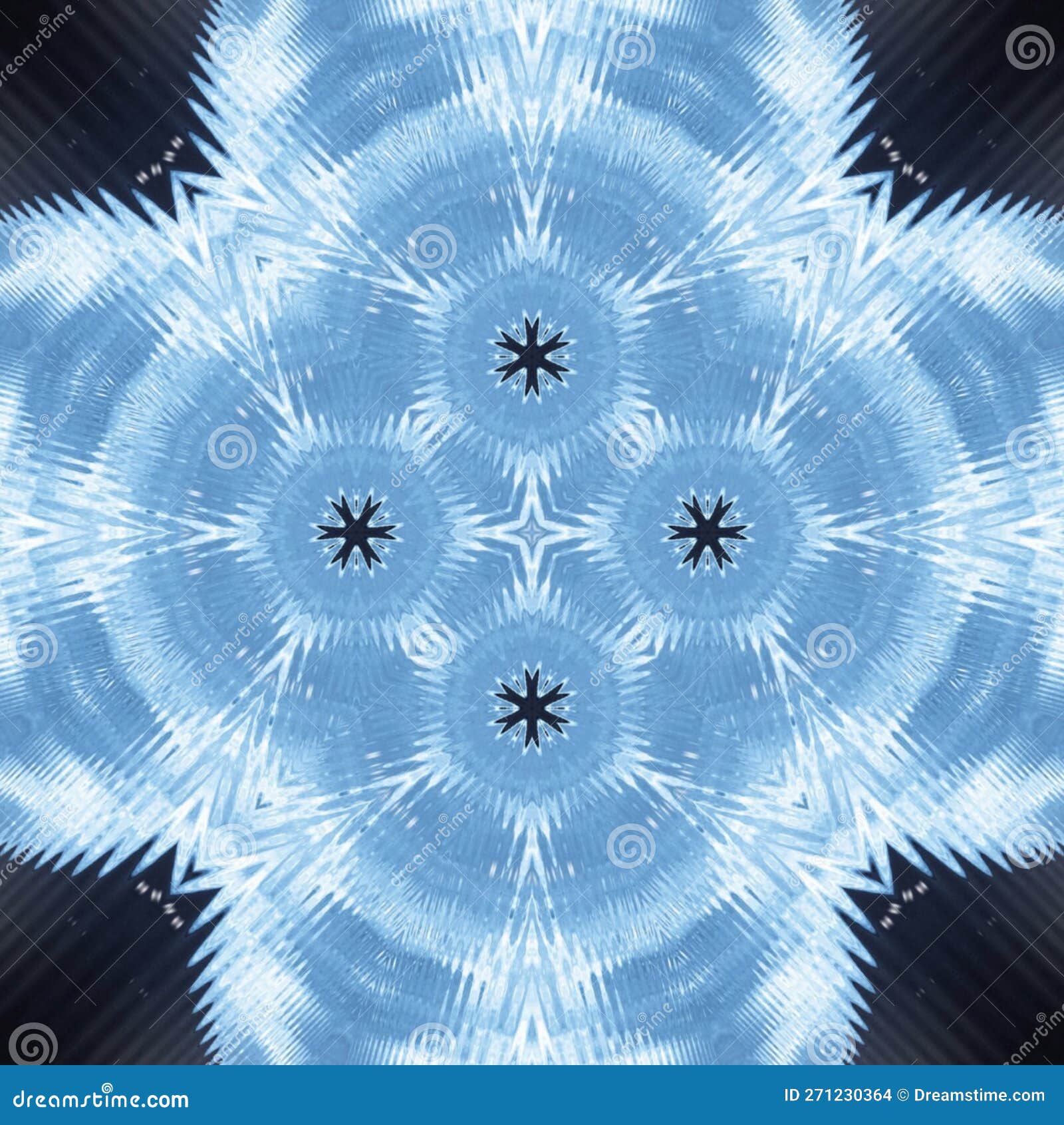 Blue Ice Abstract Background Shapes Blurs Stock Illustration ...