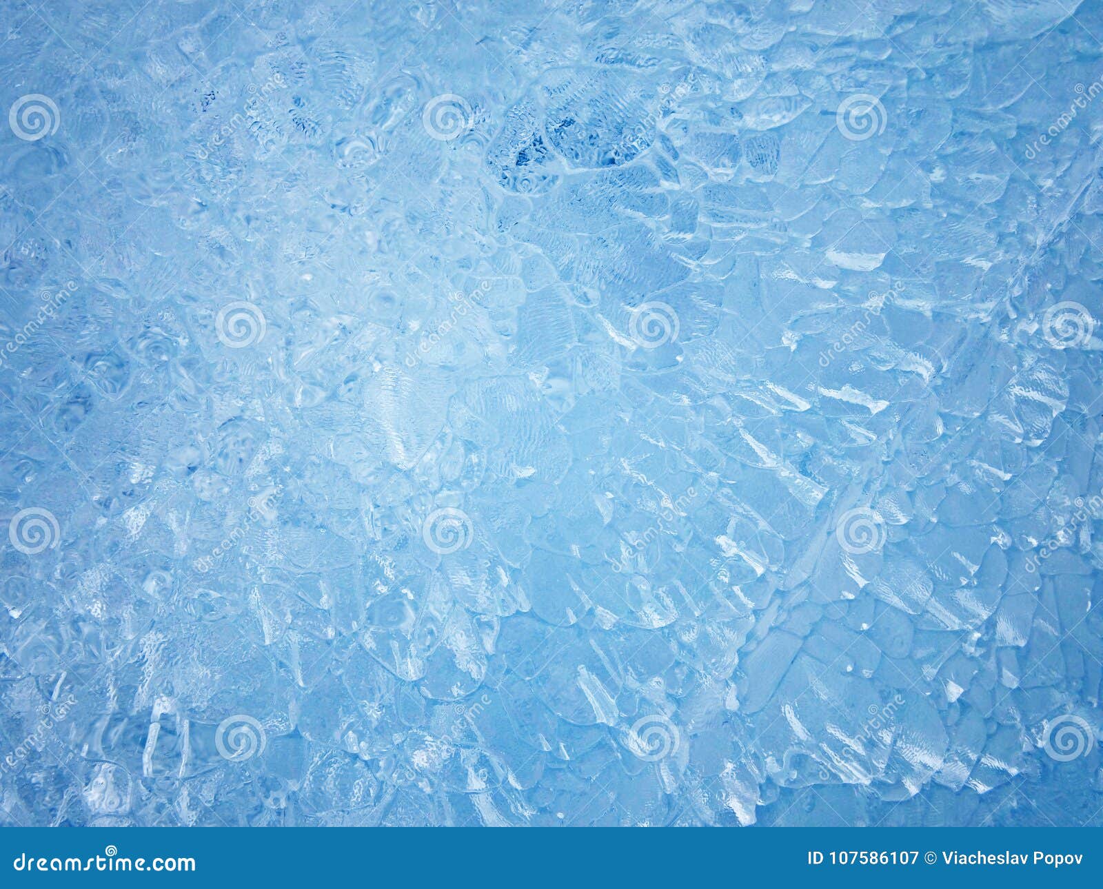 Blue Ice. Abstract Ice Texture Stock Image - Image of frost, covered ...