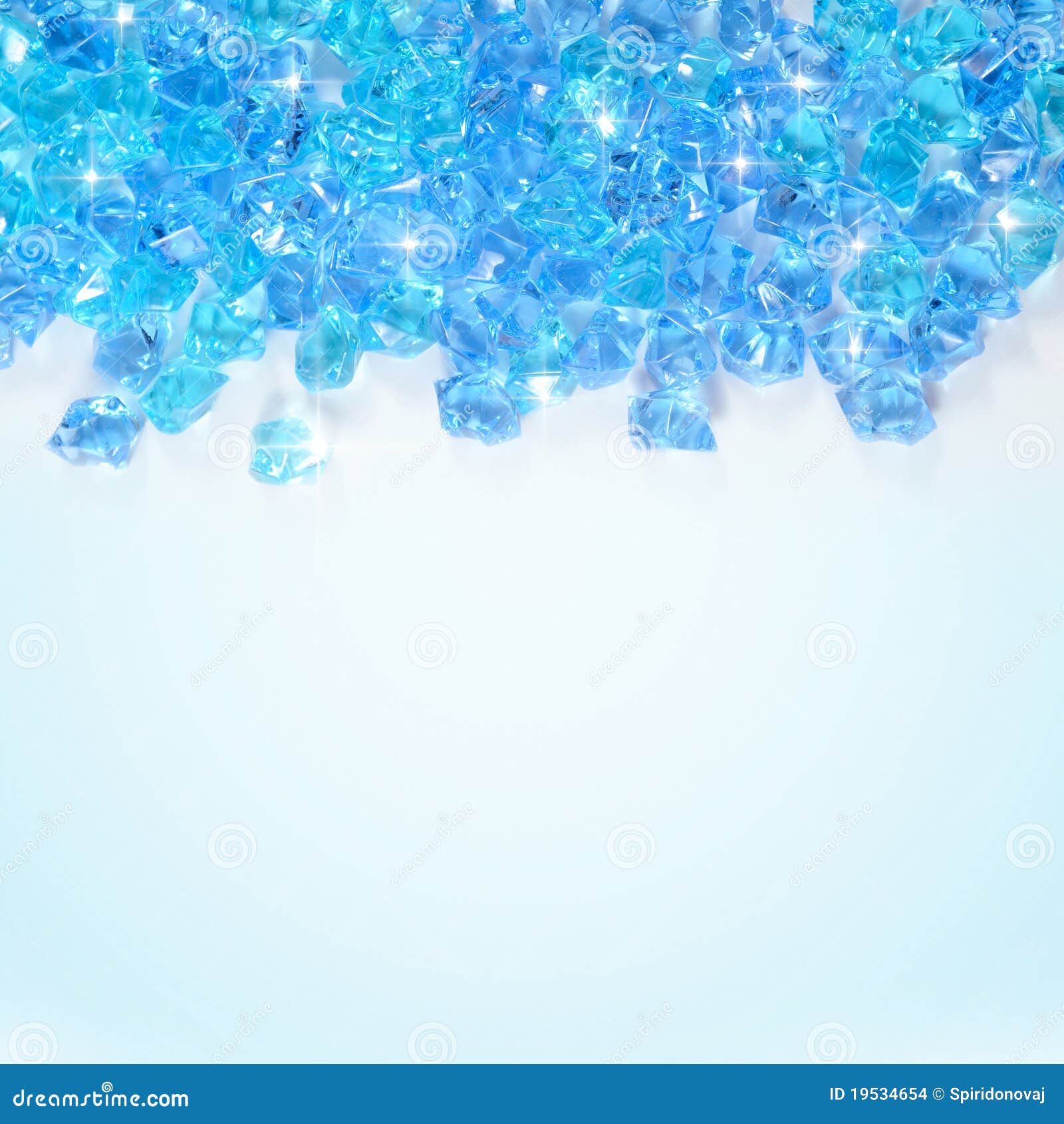 Blue ice background stock photo. Image of diamond, background - 19534654