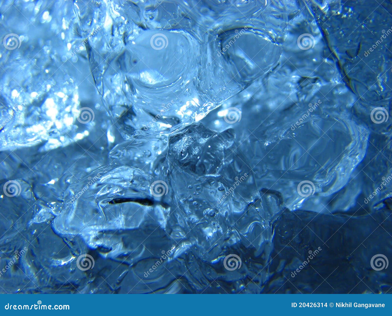 Blue Ice Background stock photo. Image of shiny, texture - 20426314