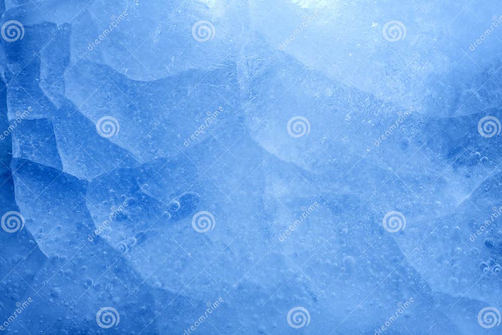 Blue Ice Closeup Background Texture Stock Image - Image of nature, cool ...