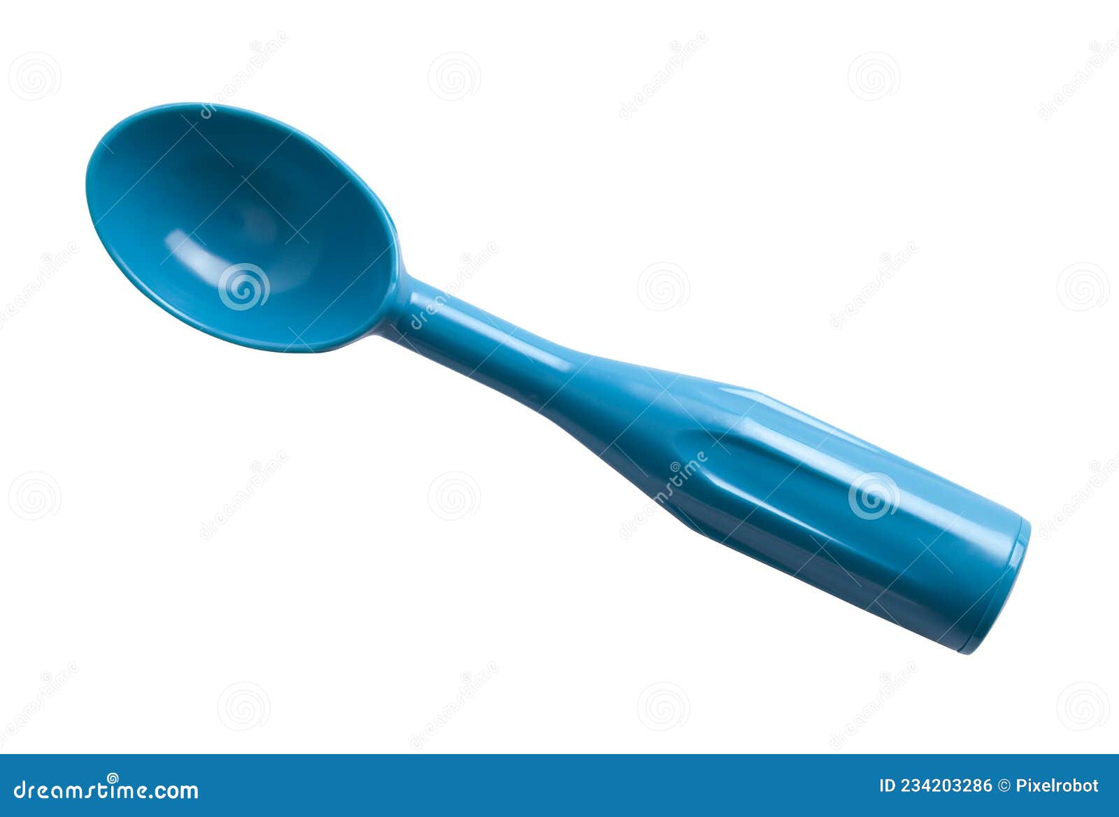 Blue Ice Cream Scoop stock photo. Image of serving, cream - 234203286