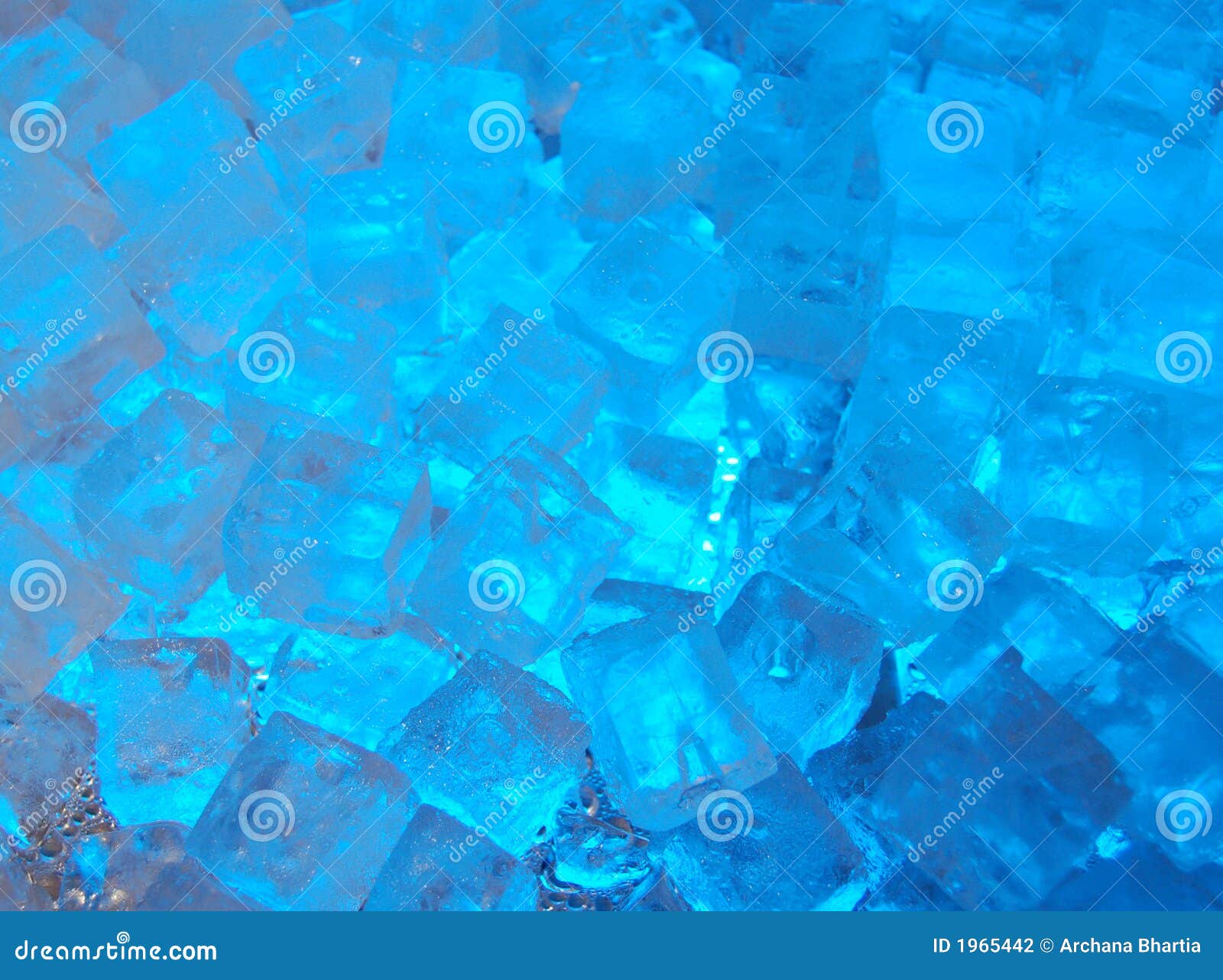 Blue ice cubes stock photo. Image of shape, bubbles, crystals - 1965442