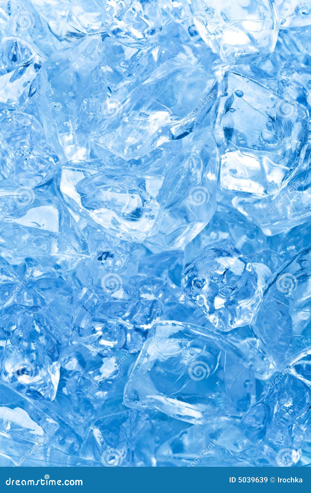 Blue ice cubes stock image. Image of background, chilly - 5039639