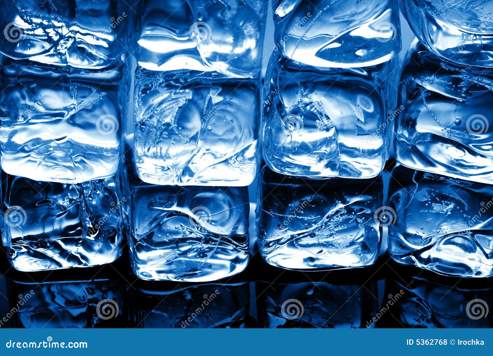 Blue ice cubes stock photo. Image of shining, glossy, frozen - 5362768
