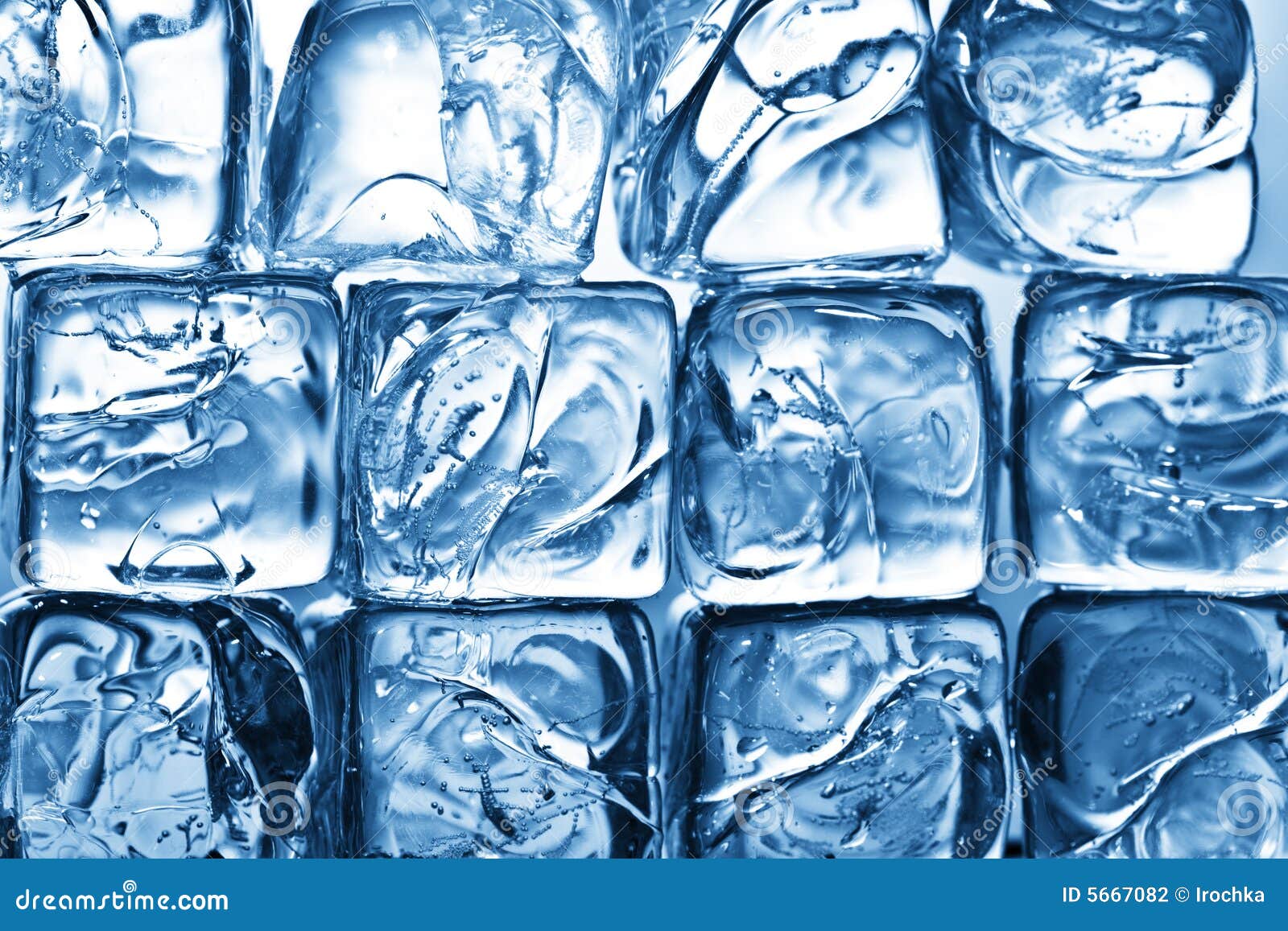 Blue ice cubes stock photo. Image of blue, cold, pattern - 5667082