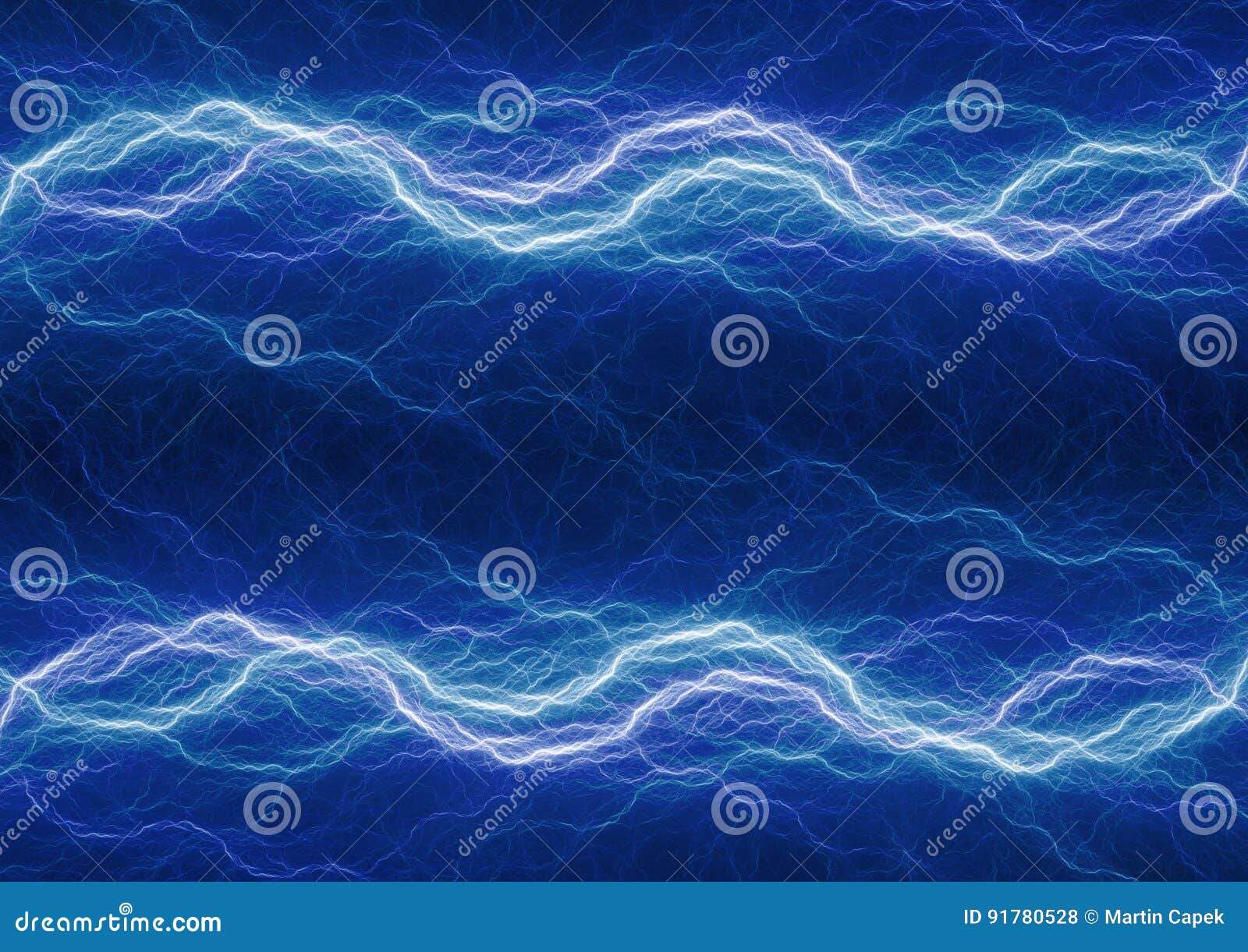 Blue ice lightning stock illustration. Illustration of field - 91780528