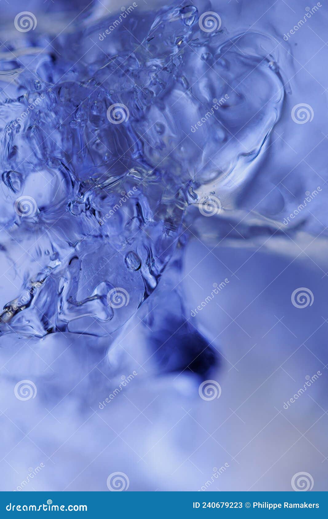 Blue Ice Macro Blue Ice Cold Backdrop Stock Image - Image of clear ...