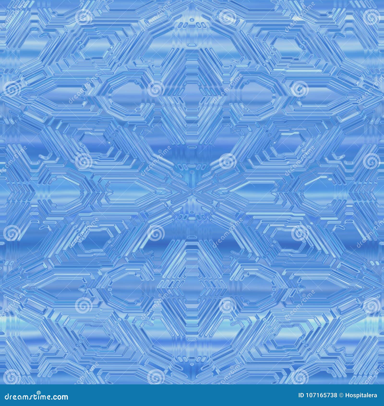 Blue Ice Pattern Background Stock Illustration - Illustration of plain ...
