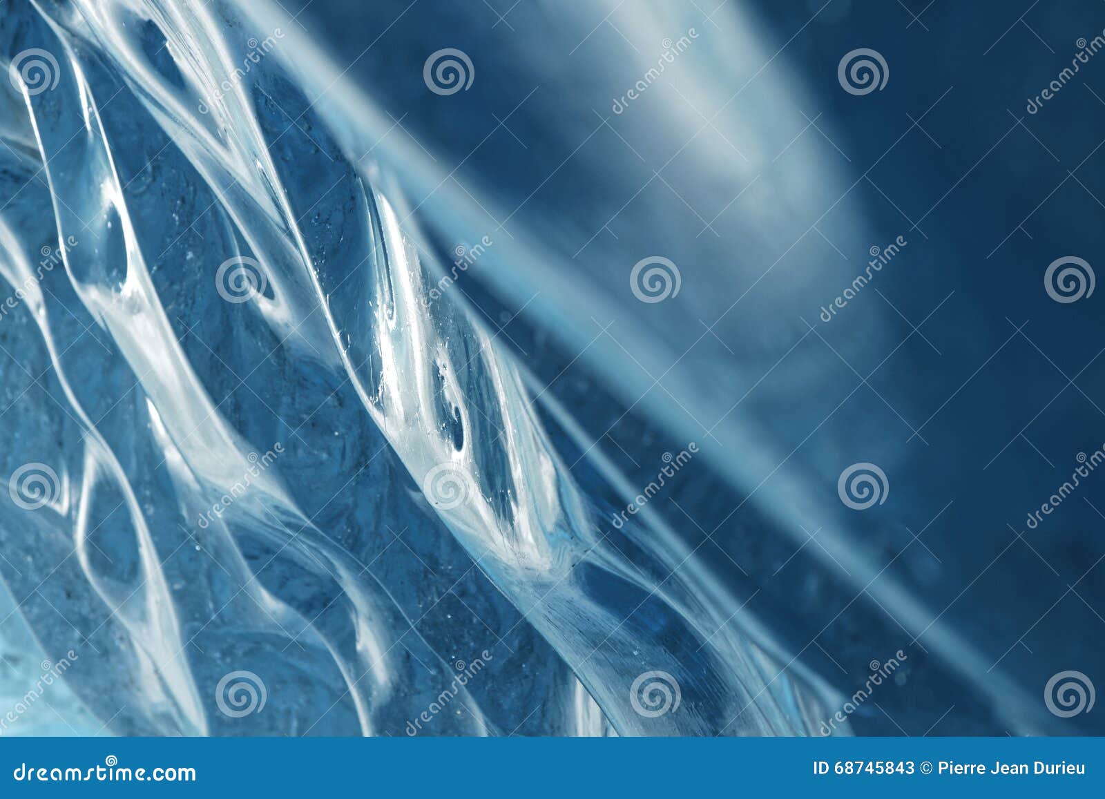 Blue ice pattern stock image. Image of cold, glacier - 68745843