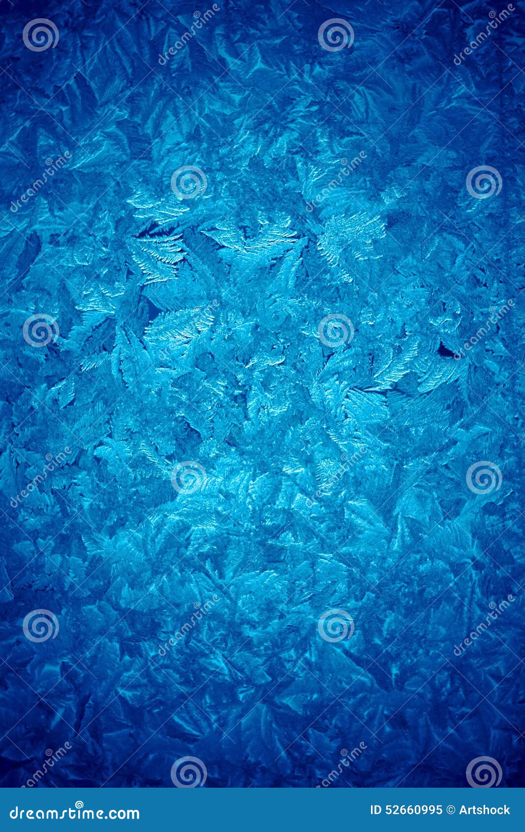 Blue Ice Patterns stock image. Image of frosty, dream - 52660995