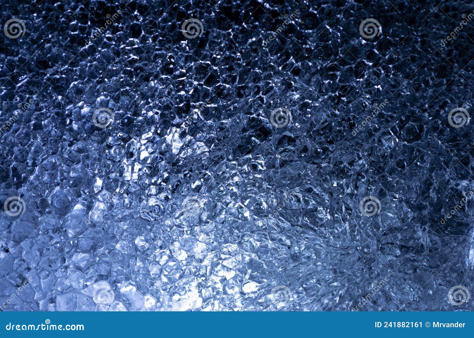 Blue Ice Texture. Abstract Frozen Background of Ice Stock Image - Image ...