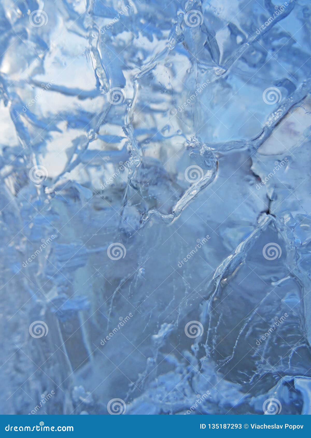 Blue ice texture stock image. Image of crack, liquid - 135187293