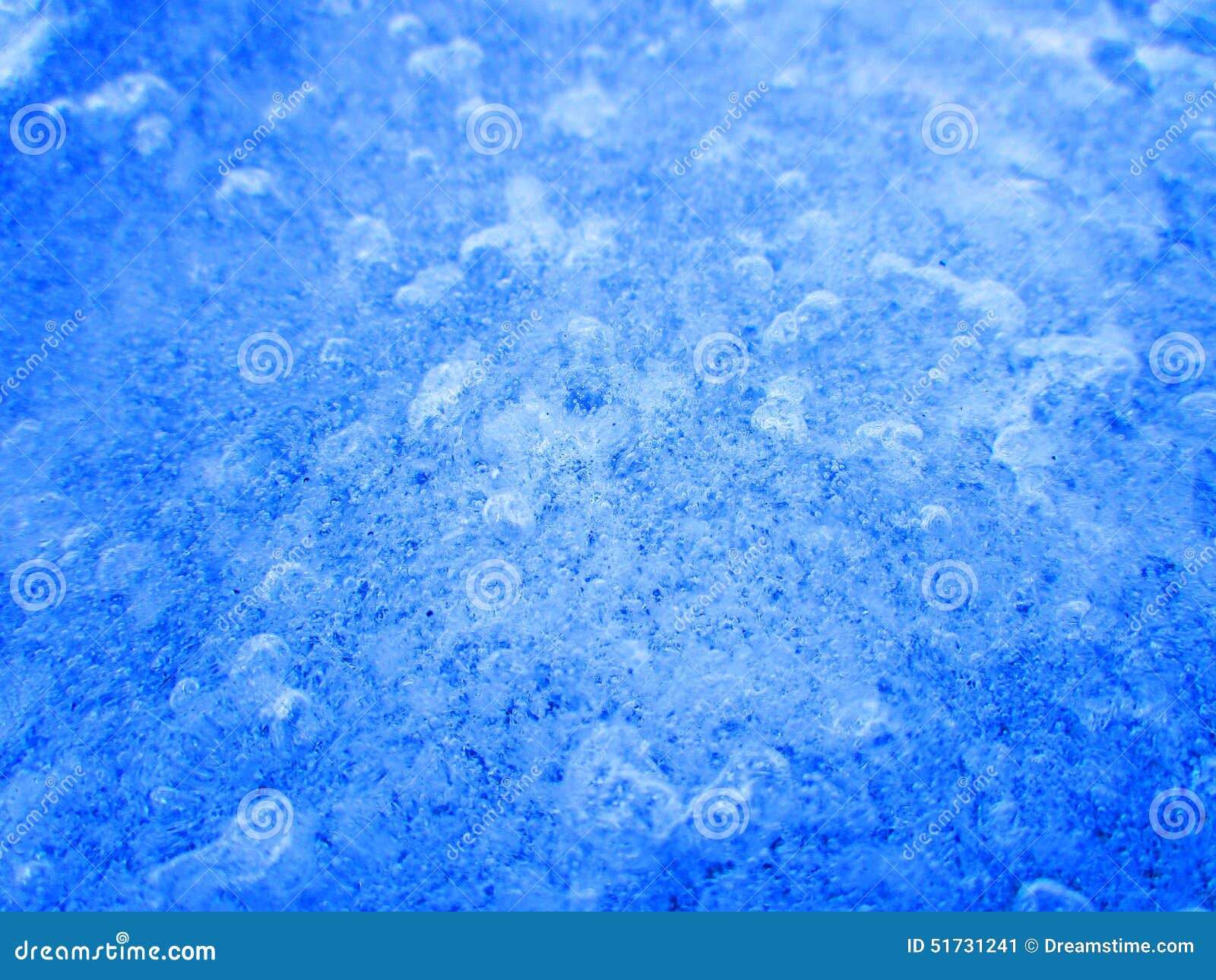 Blue Ice stock image. Image of blue, cold, indoor, snow - 51731241
