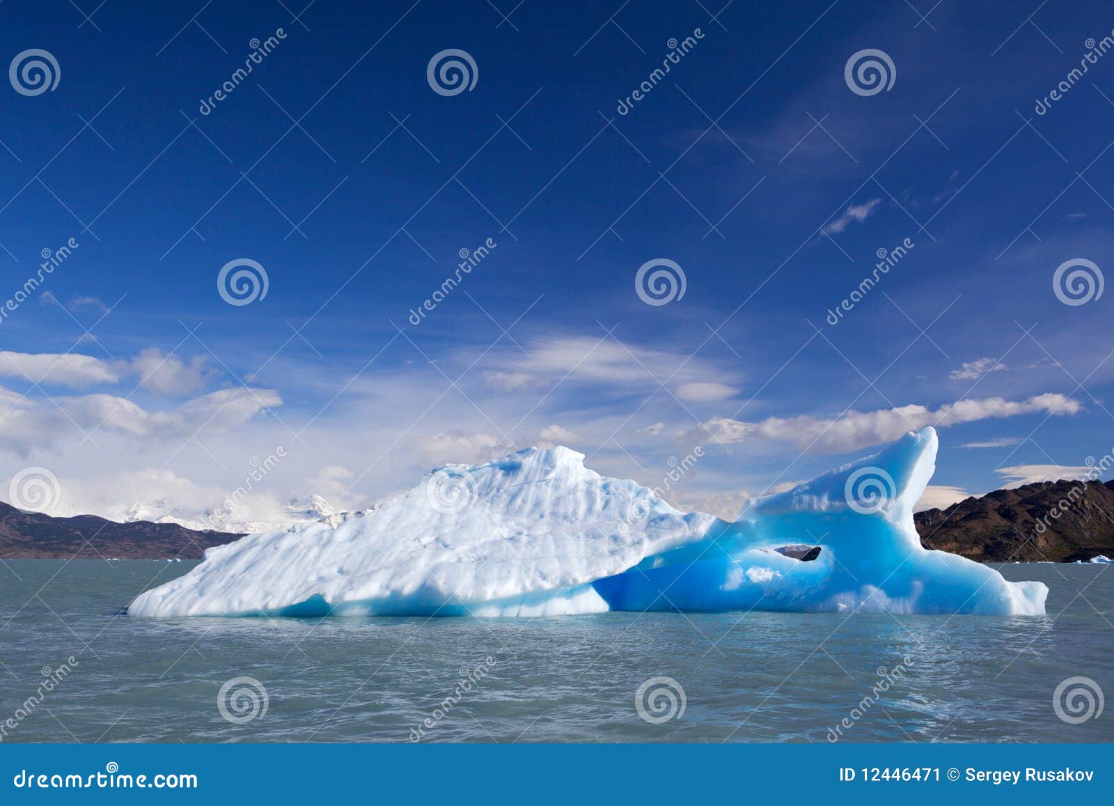Blue iceberg stock image. Image of beauty, arch, natural - 12446471