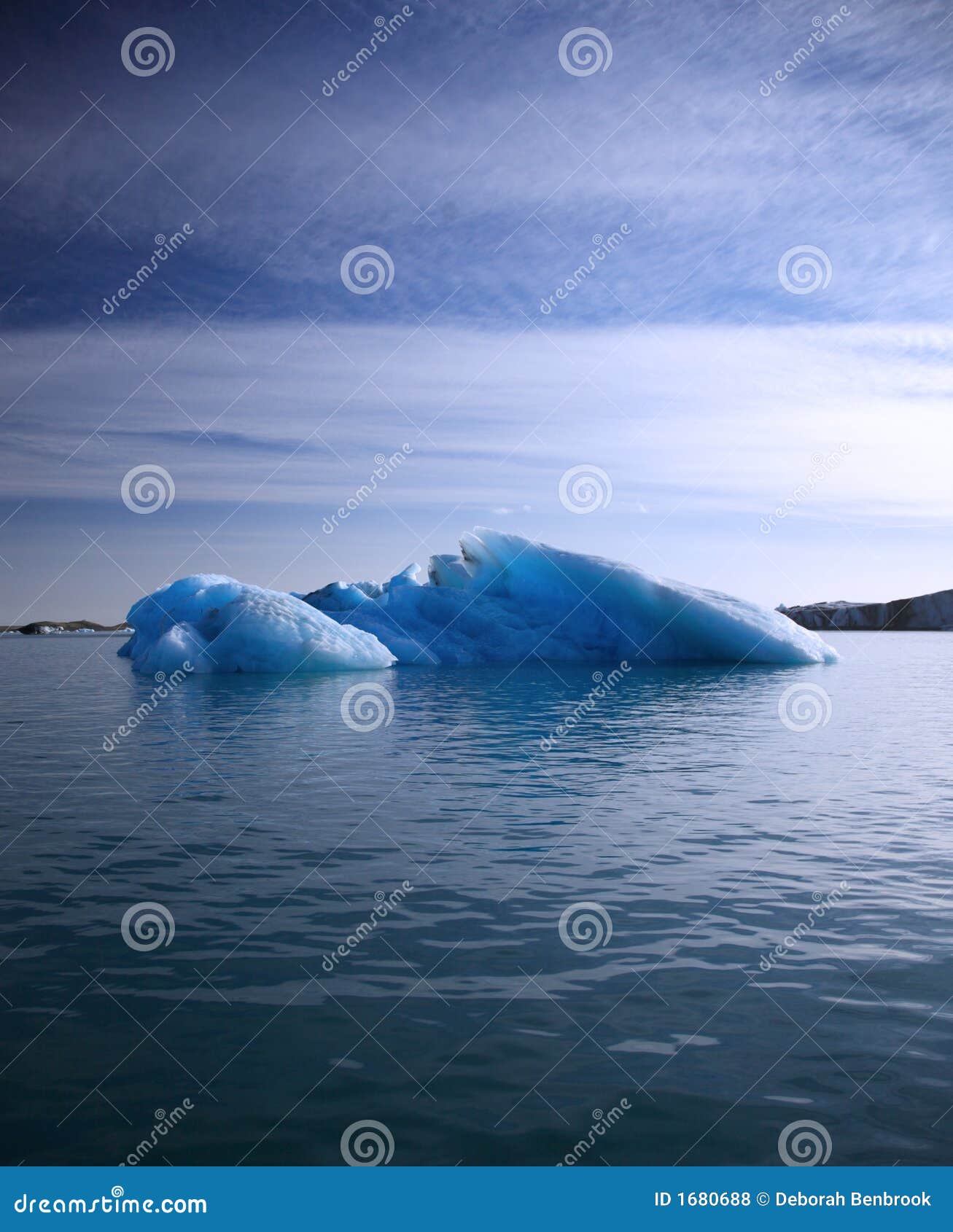Blue Iceberg stock photo. Image of iced, freezing, atlantic - 1680688