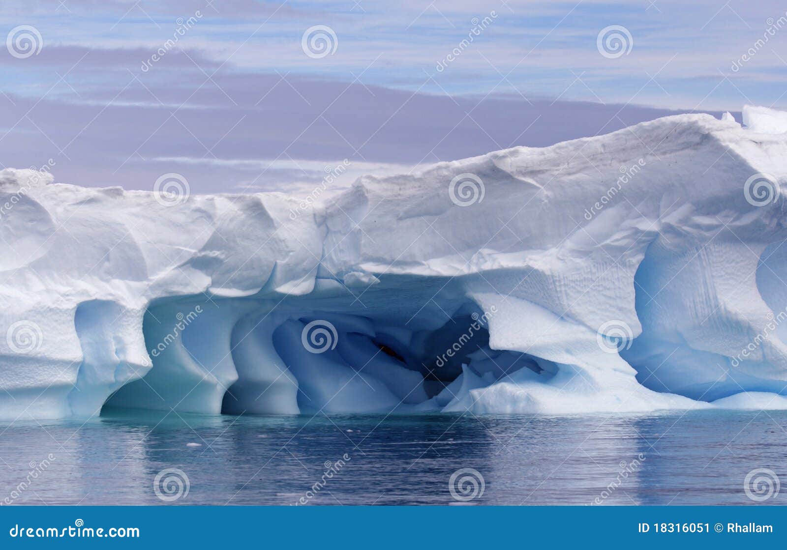 Blue iceberg stock image. Image of mountain, landscape - 18316051