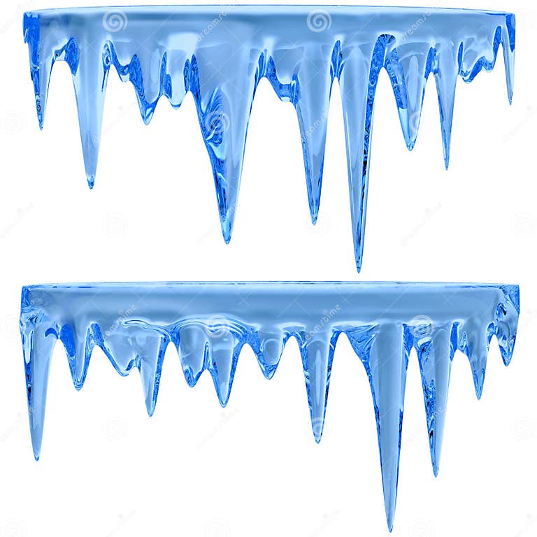 Blue icicles stock illustration. Illustration of process - 18778032