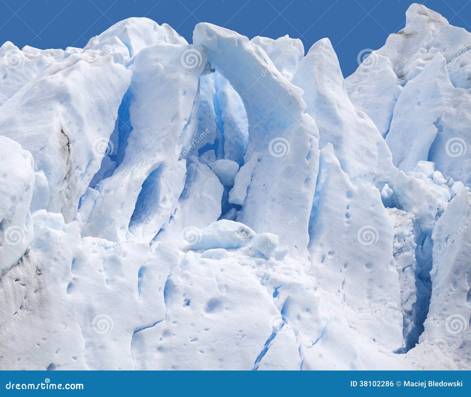 Blue Icy Background and Texture. Stock Photo - Image of frost, glacier ...