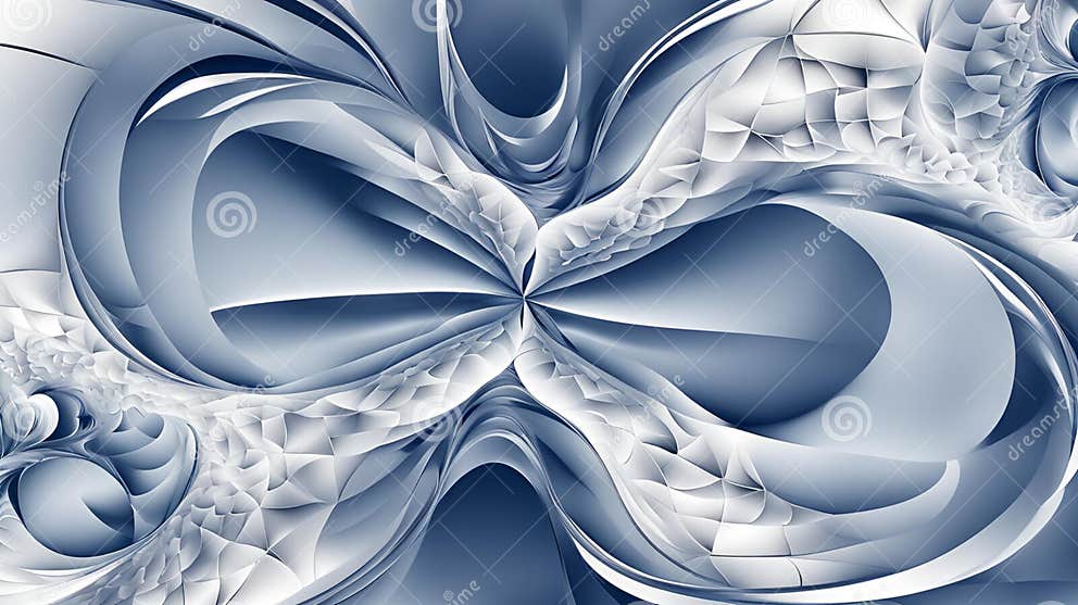 Blue Infinity Abstract Background with Infinite Potential, Generative ...