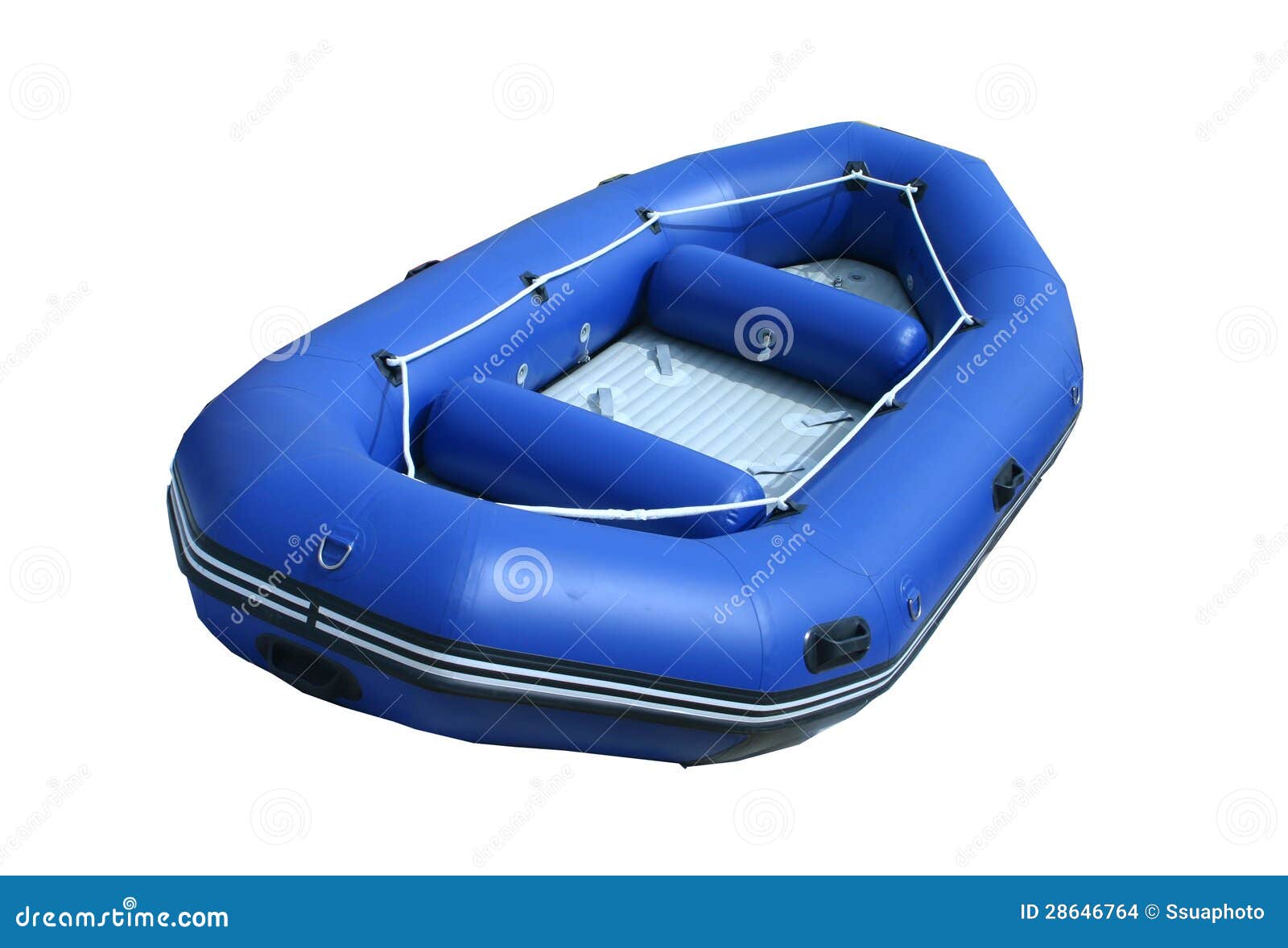 Blue inflatable boat stock photo. Image of object, pursuit - 28646764