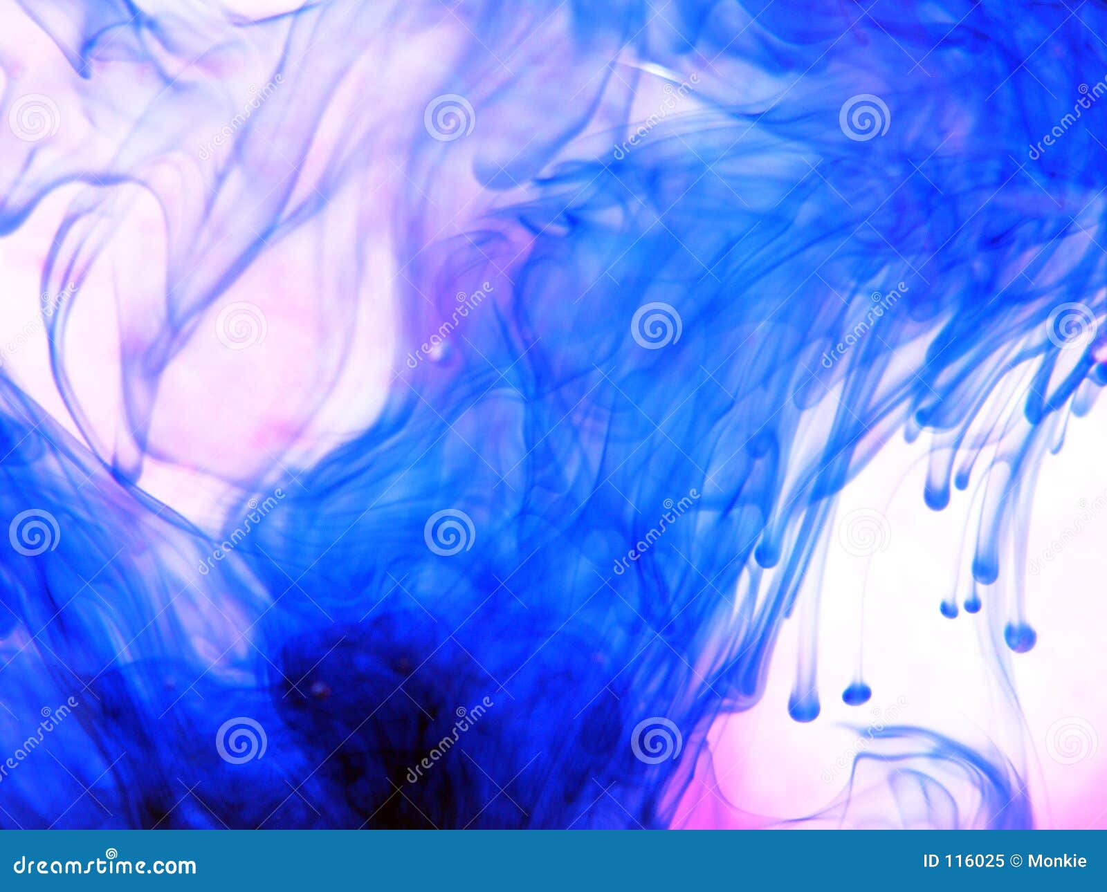 Blue Ink stock image. Image of pink, colour, splash, smooth - 116025