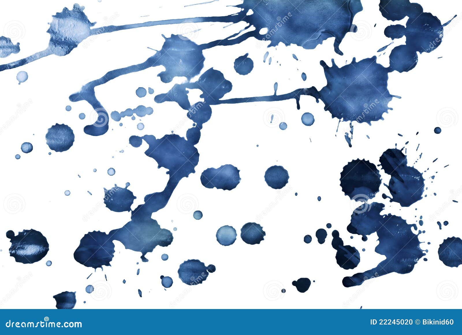 Blue ink. stock illustration. Illustration of mark, messy - 22245020