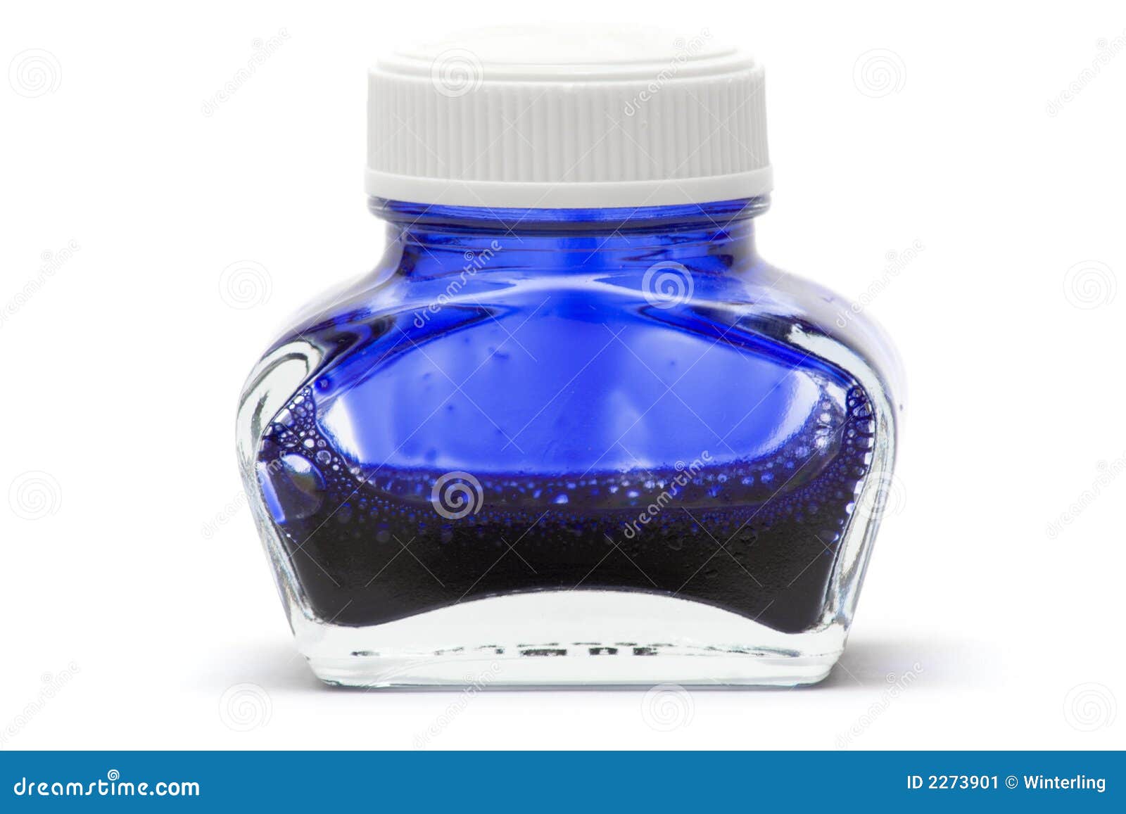 Blue Ink stock image. Image of concept, conceptual, inkwell - 2273901