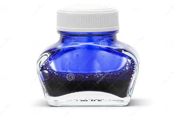 Blue Ink stock image. Image of concept, conceptual, inkwell - 2273901