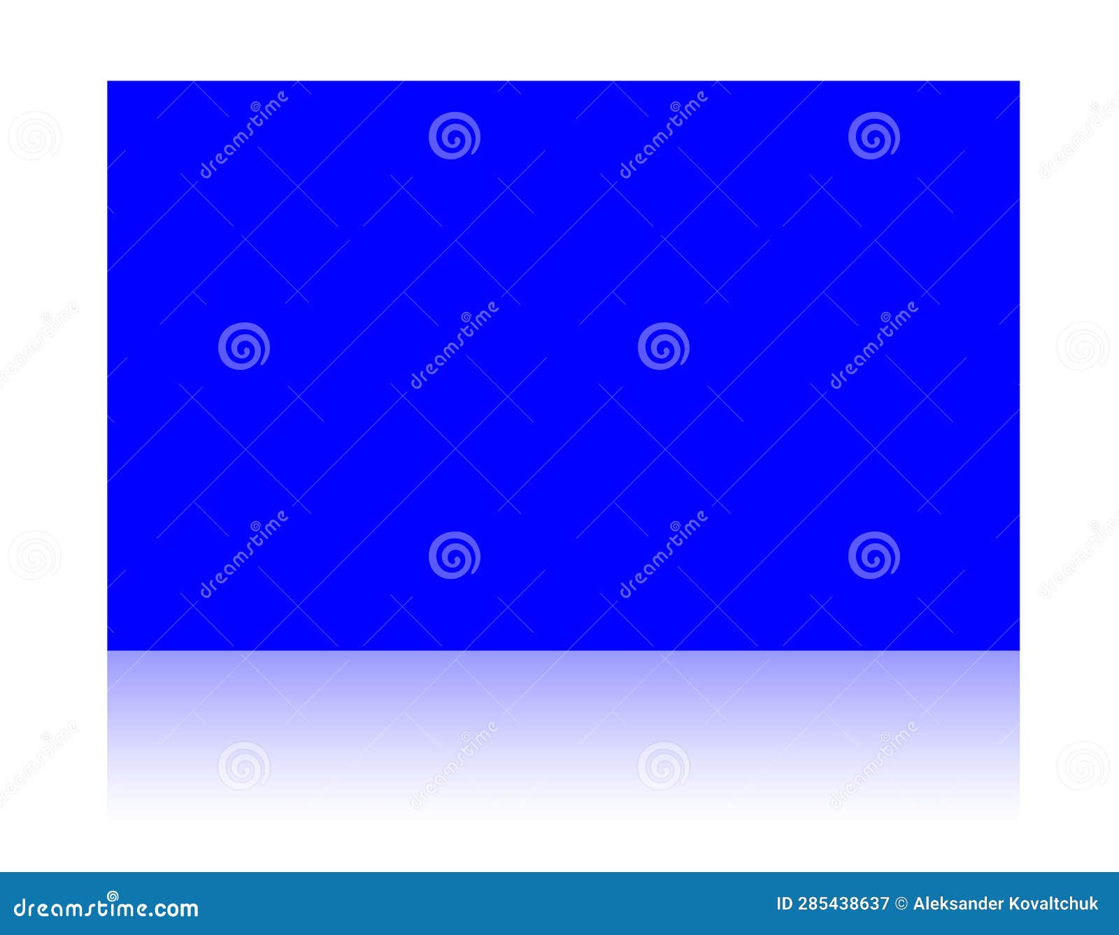 Blue Insert Report or Screenshoot Blank Template for Presentation ...