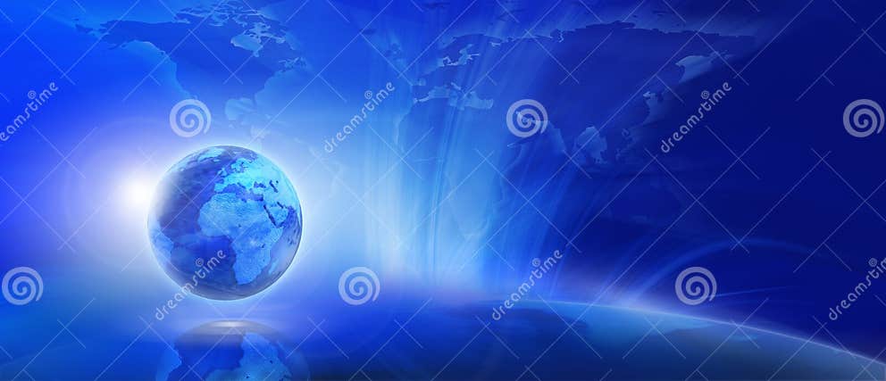 Blue internet background stock illustration. Illustration of manager ...