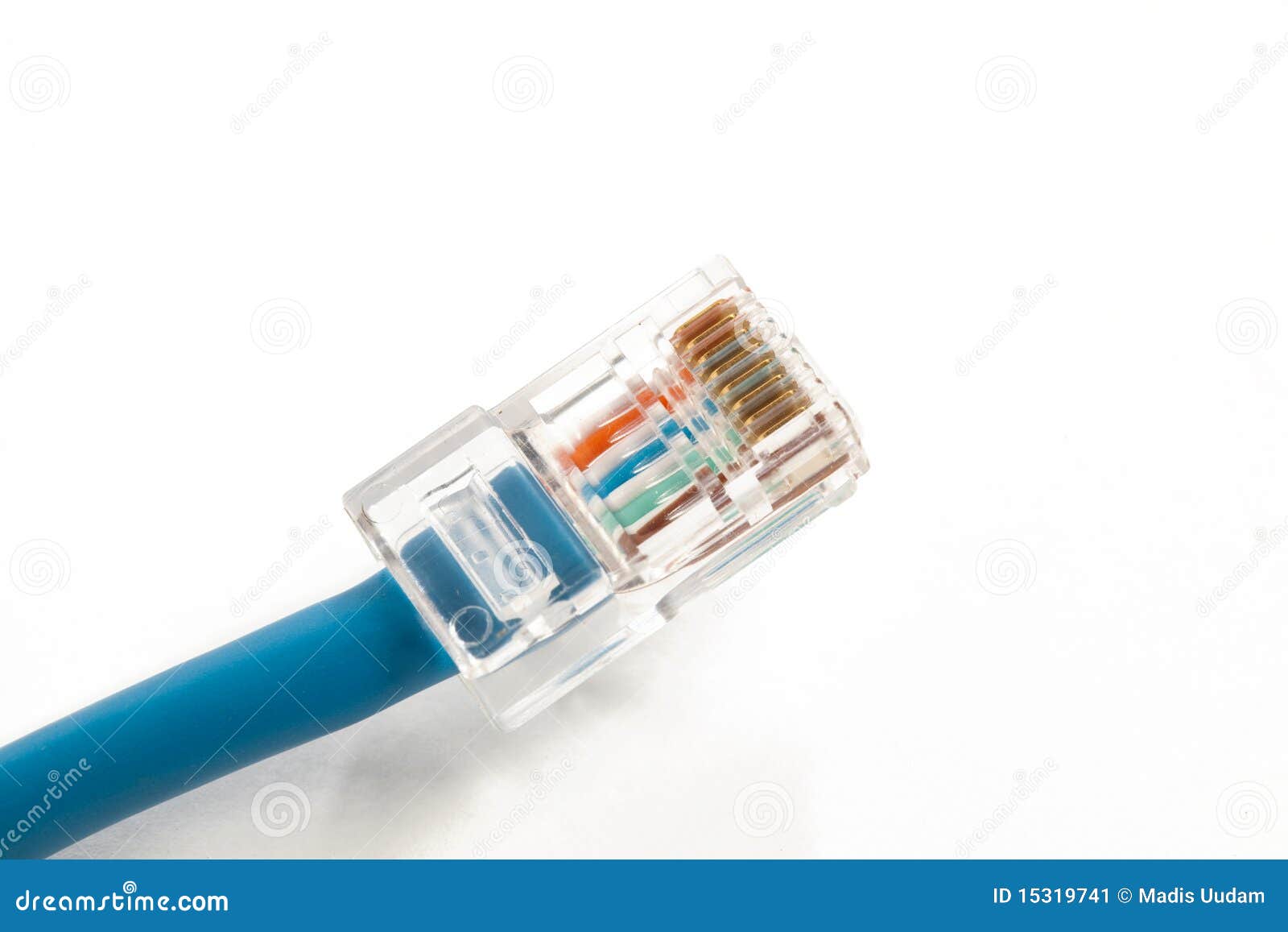 Blue Internet Cable stock image. Image of industry, connect - 15319741