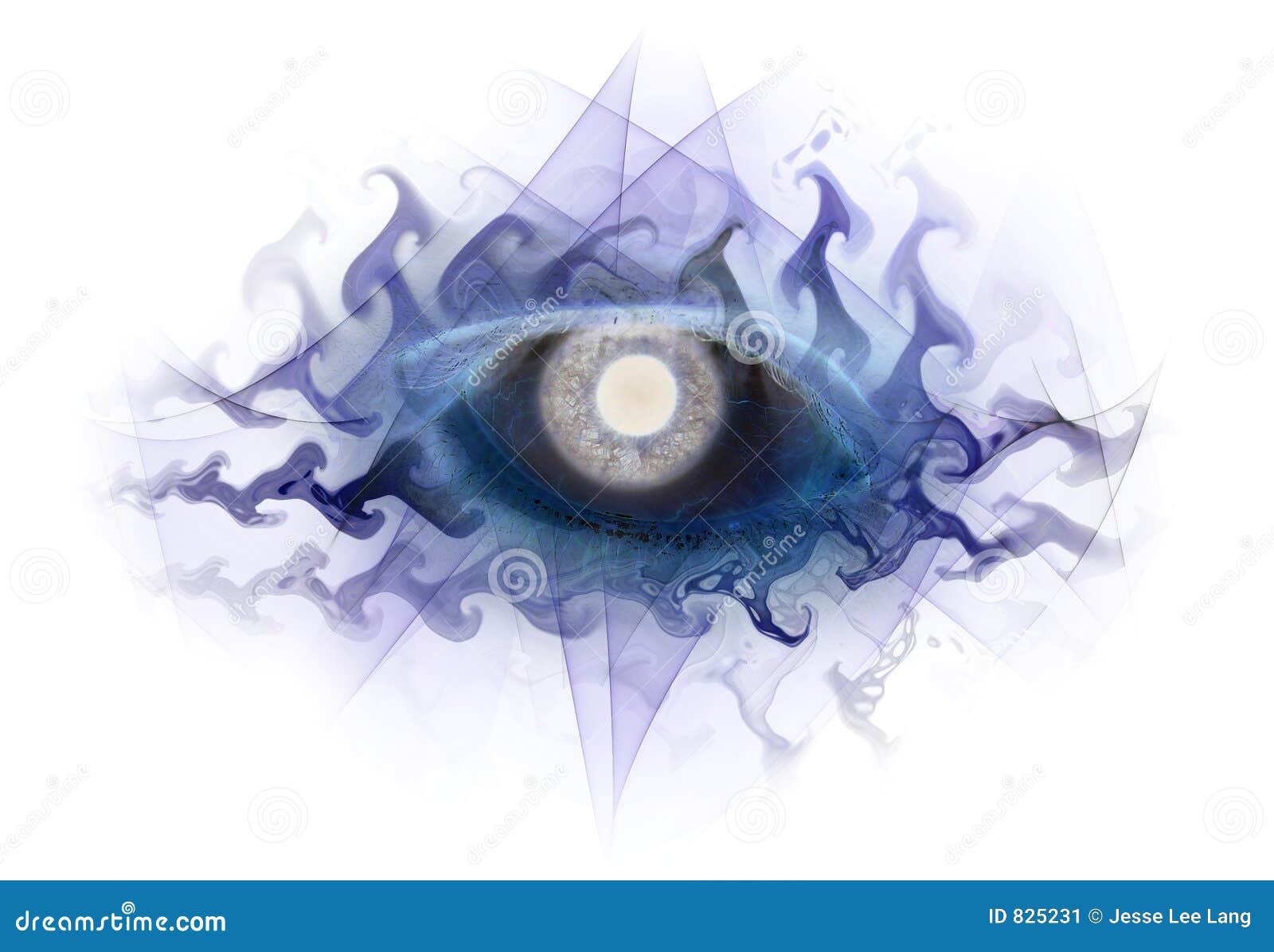 Blue Inverted Space Eye Tripyness Picture. Image: 825231