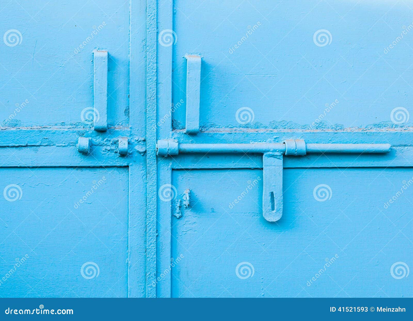 Blue iron gate stock image. Image of scene, pradesh, blue - 41521593