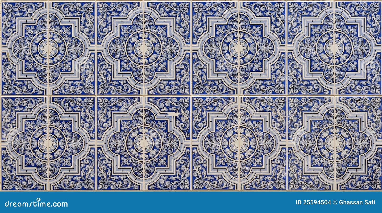 Blue Islamic patterns stock photo. Image of texture, patterns - 25594504