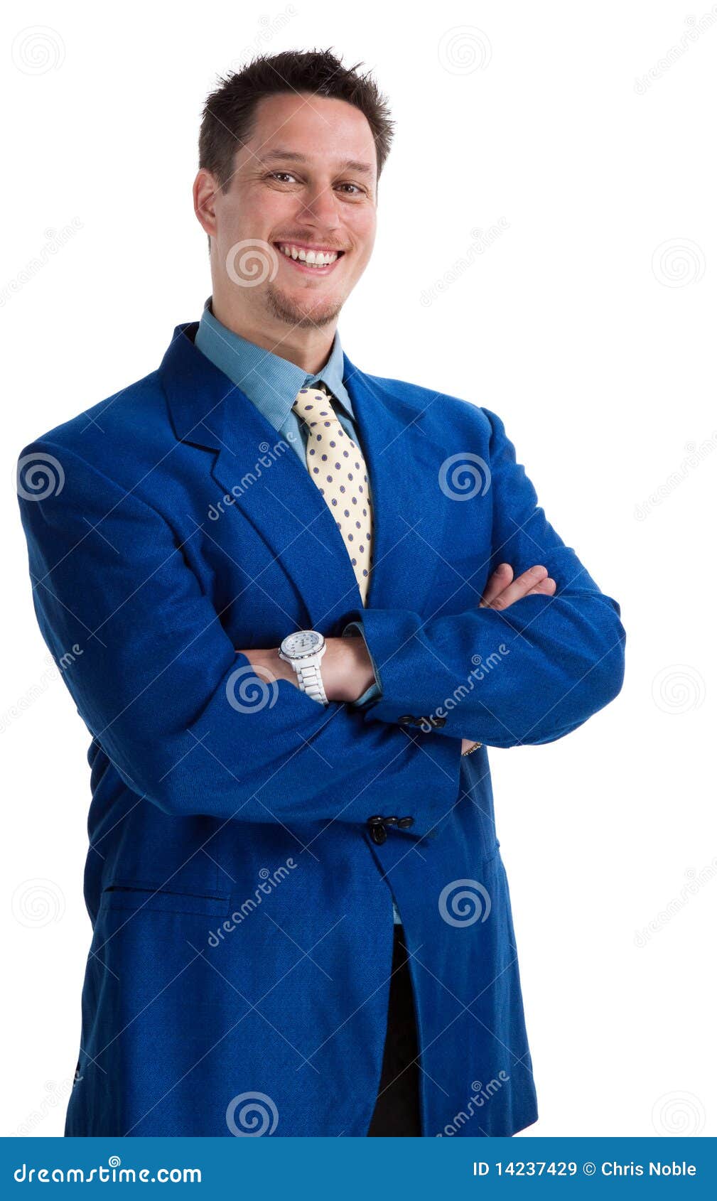 The blue jacket stock image. Image of front, caucasian - 14237429