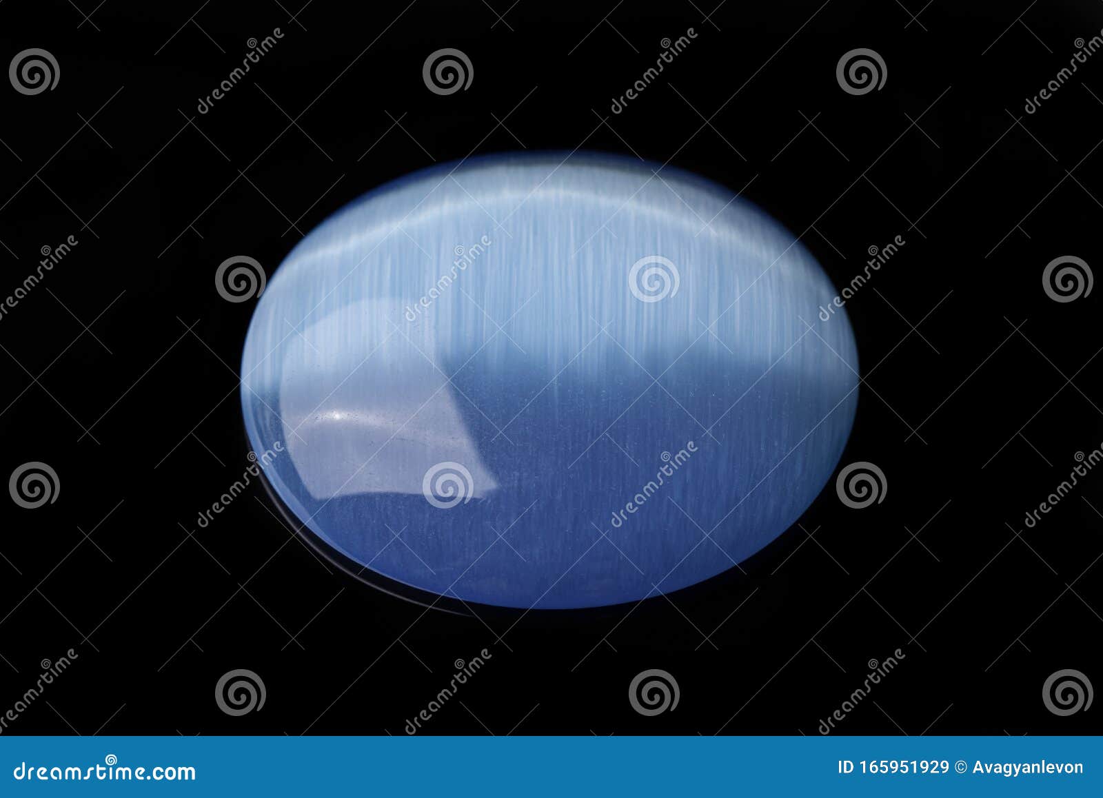 Blue Jade Gemstone stock image. Image of geology, mineral - 165951929